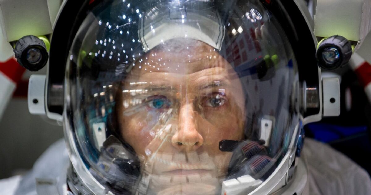 Astronaut Nick Hague, an Air Force colonel, reaches space station with ...