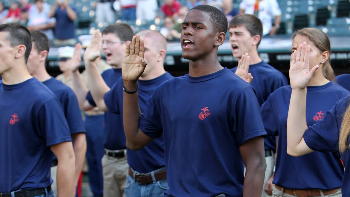 Marines look for a more diverse force