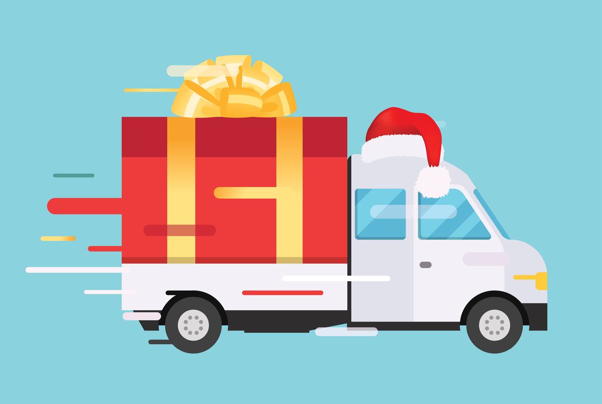 The difference between Santa’s delivery system and USPS