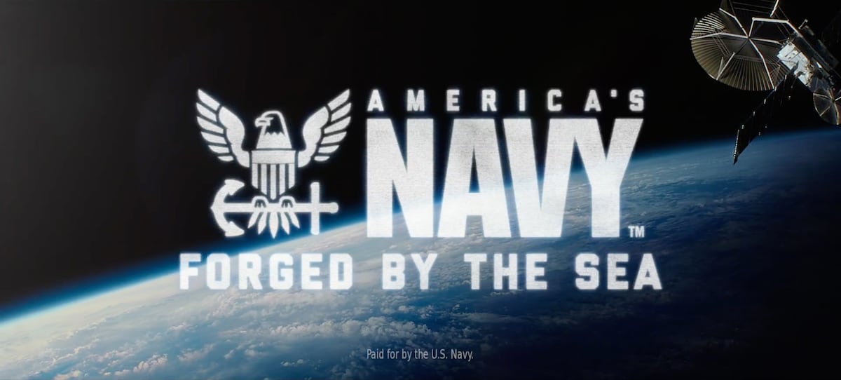 After a long wait, Navy unveils a new slogan