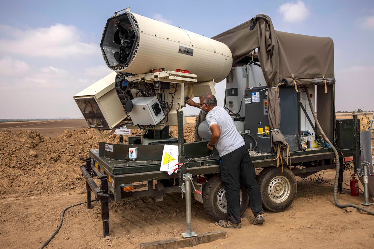 Israel successfully tests new laser missile defense system
