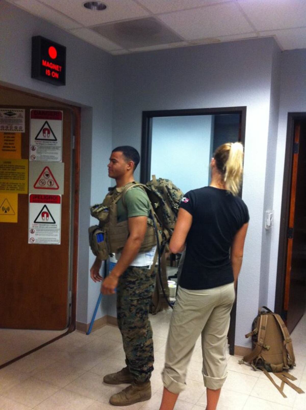 Study assesses toll heavy packs have on Marines' backs