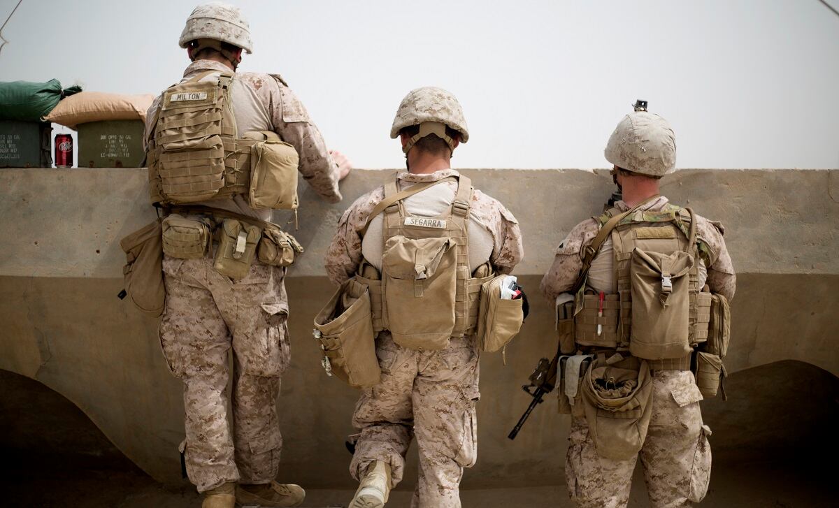 Marine shot in the head in Sangin returns to full duty