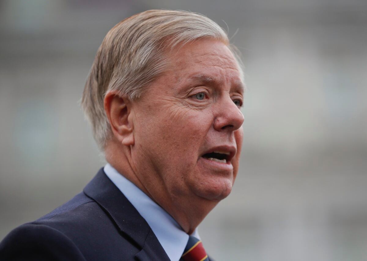 In Afghanistan, Sen. Graham says US troop drawdown coming