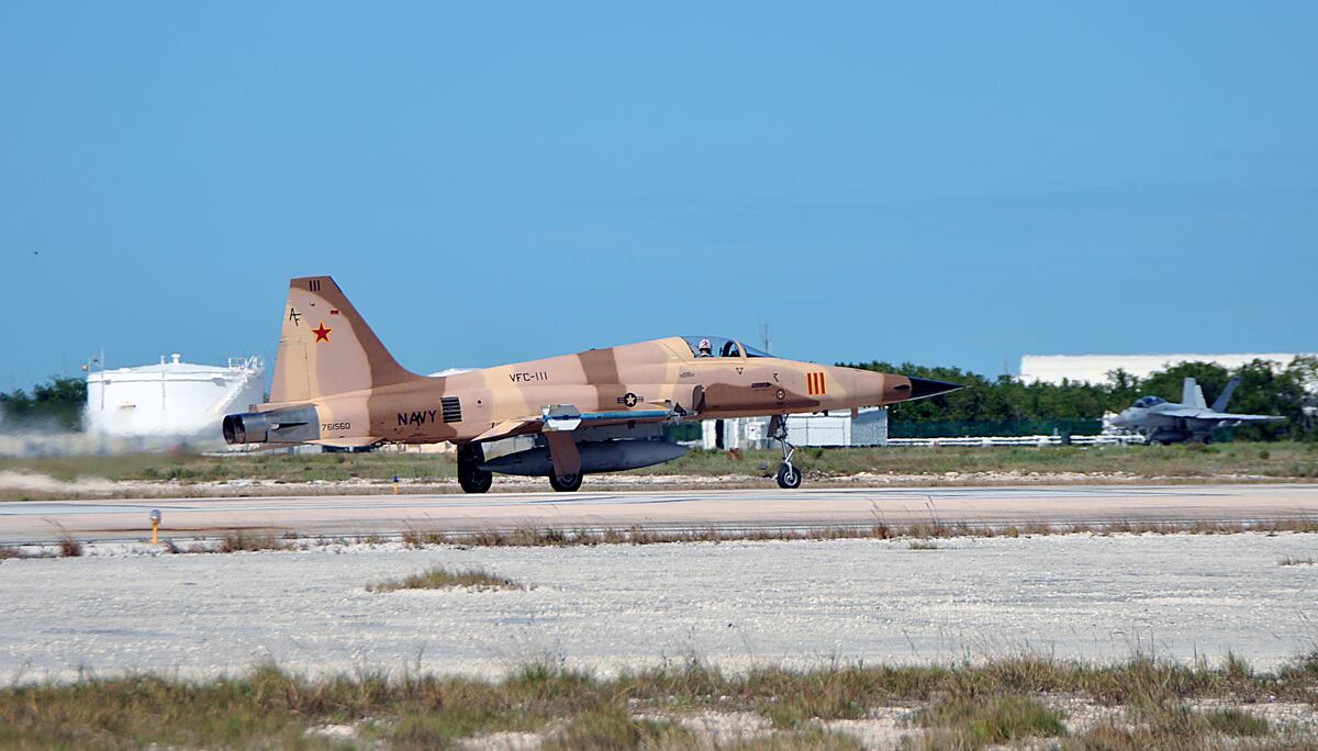 Navy fighter aircraft crashes near Key West