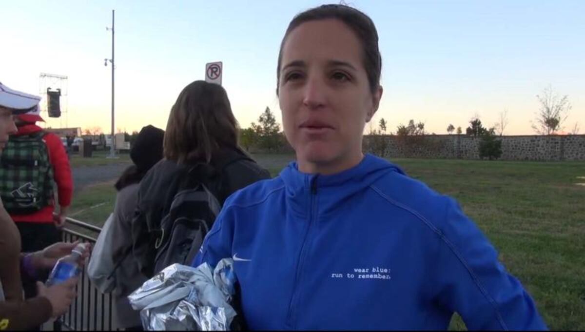 An Army widow runs to remember, make peace with her loss