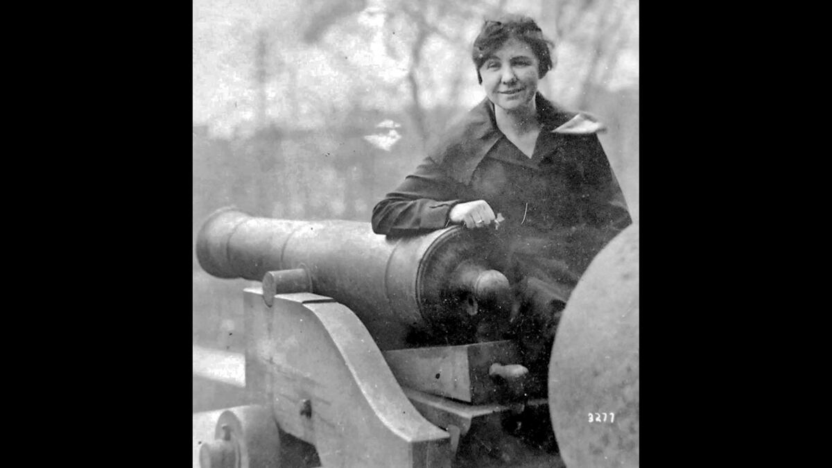 USS Constitution names cannon in honor of 1st female chief petty officer