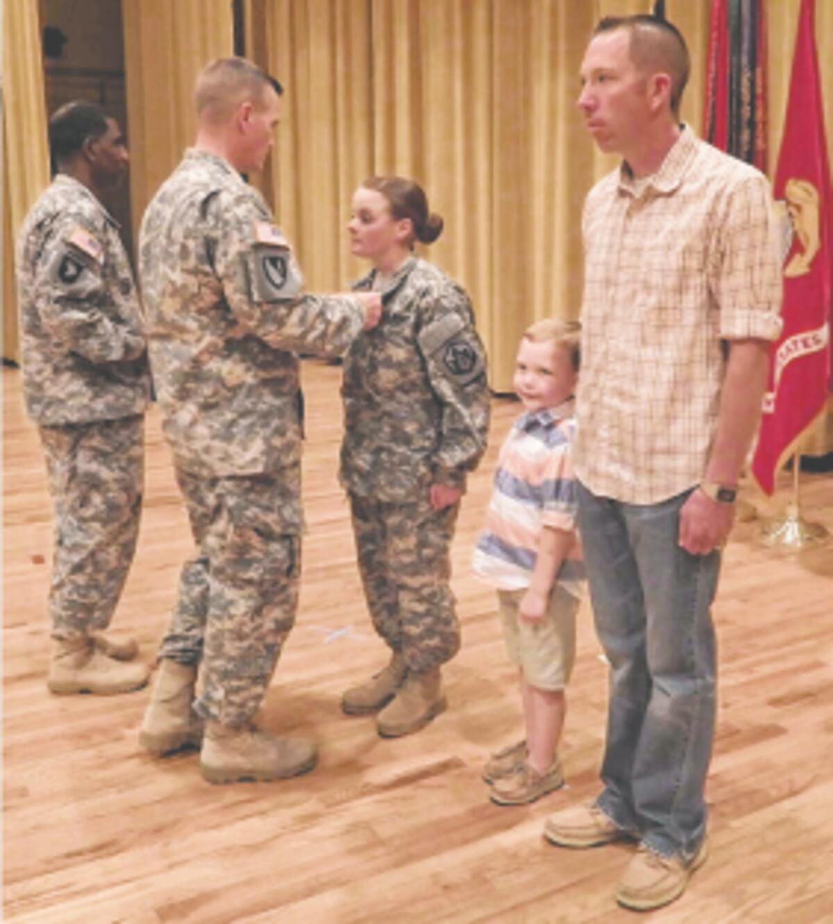 Sgt. honored for role in Fort Hood shooting's last act