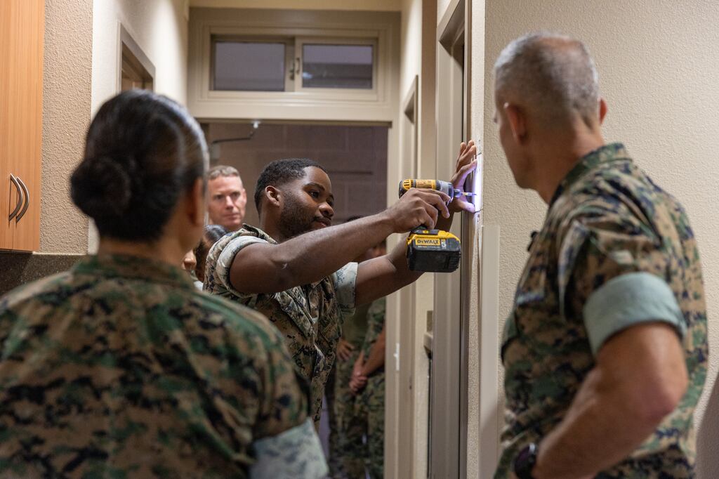 Marines’ barracks-fixing ‘Operation Clean Sweep’ returns to California