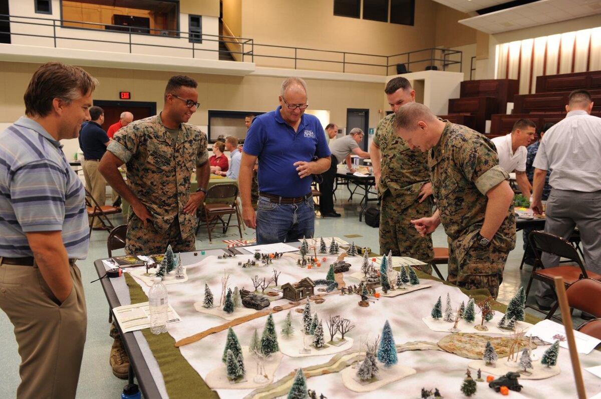 New war-gaming center will plug into Marine units with a realistic ...