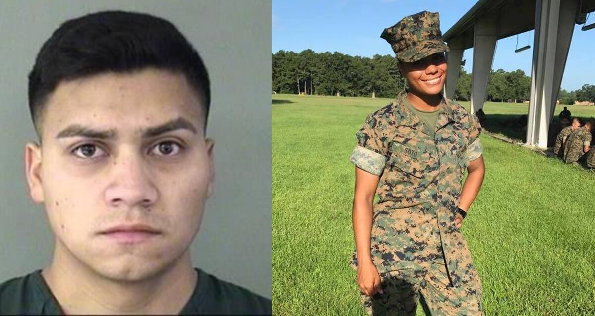 Marine charged with murder after his Marine wife was found dead ...