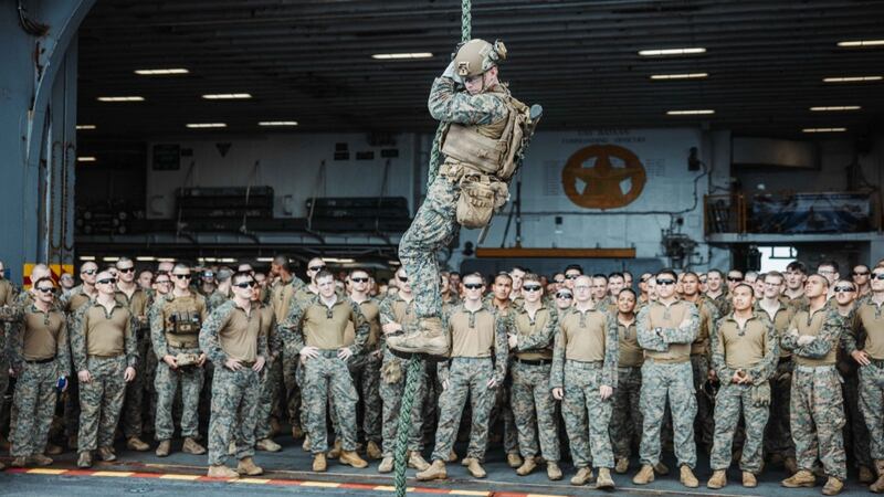 Marine quick-response unit heads for home after Middle East deployment