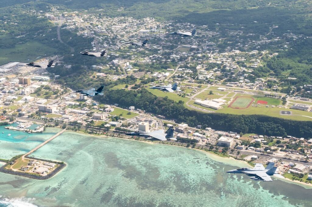 Military prepares for disaster relief on Guam after massive typhoon