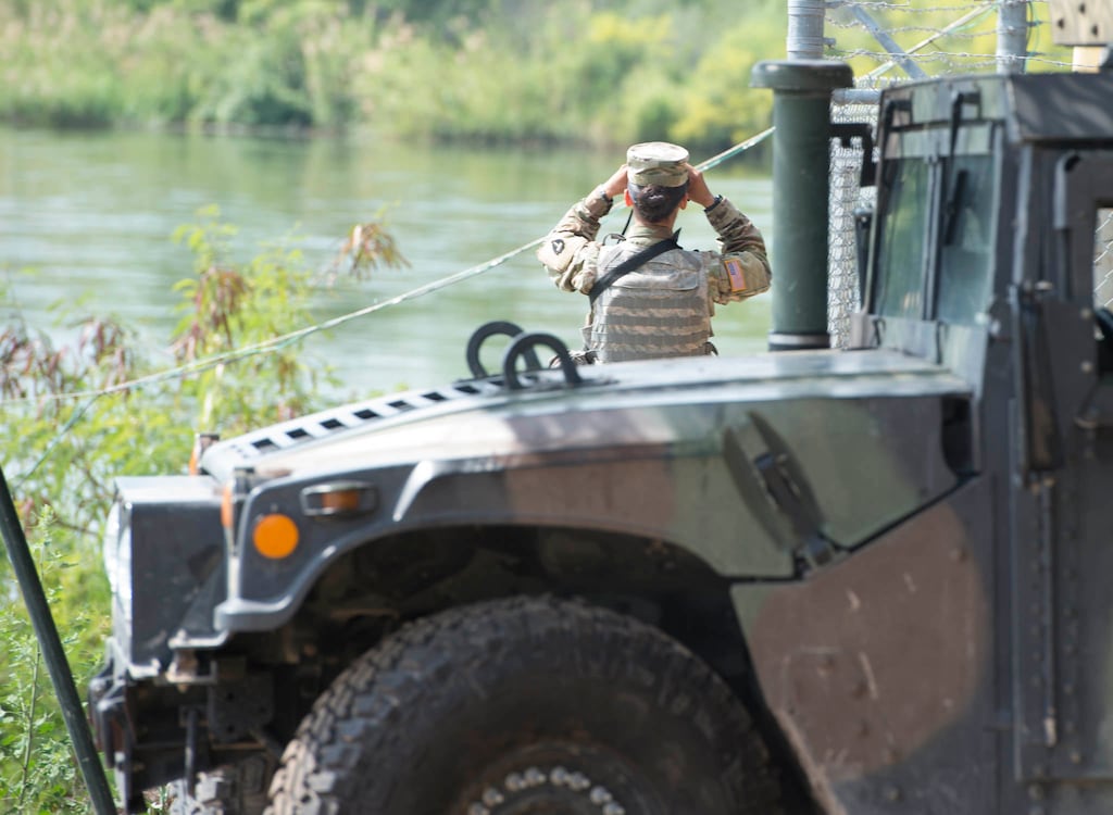 These Marine units are deploying to the southern border