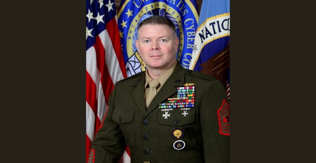 This Marine was just selected to become the next senior enlisted leader ...