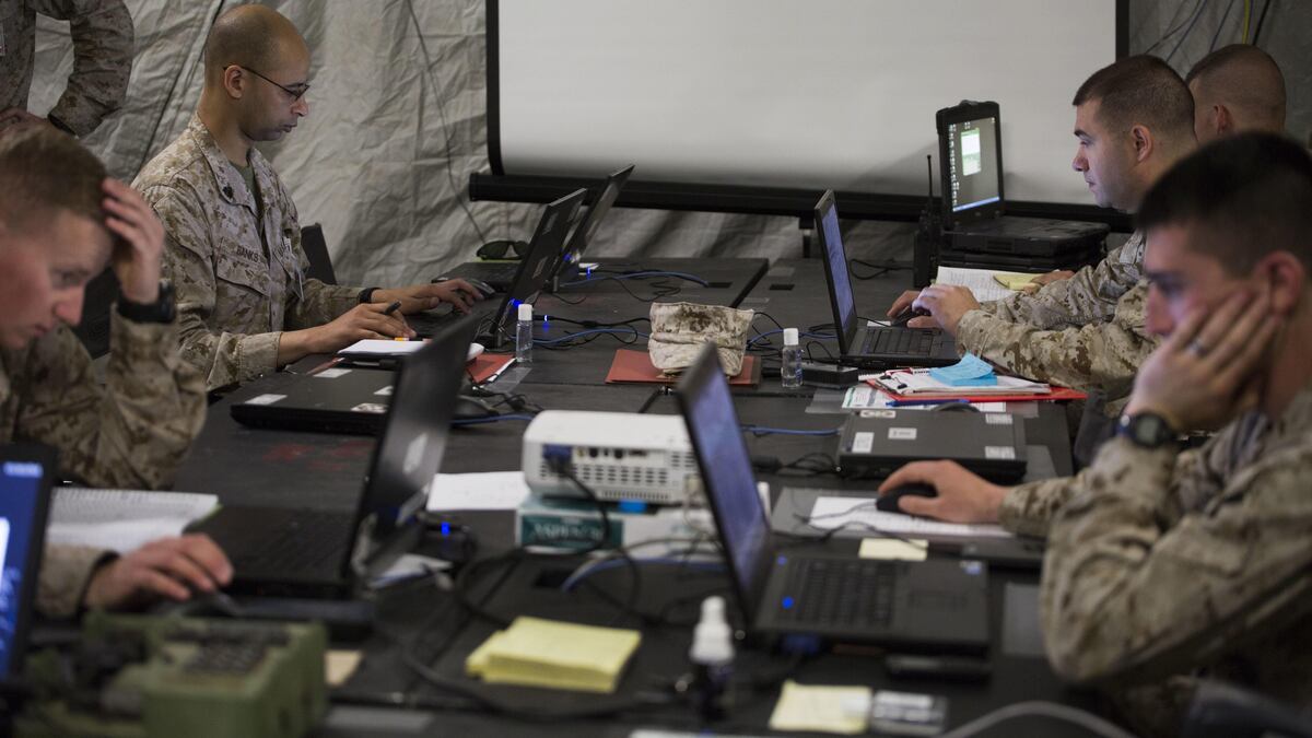 Leave your satellite behind: Marine Corps comms reach improved efficiency