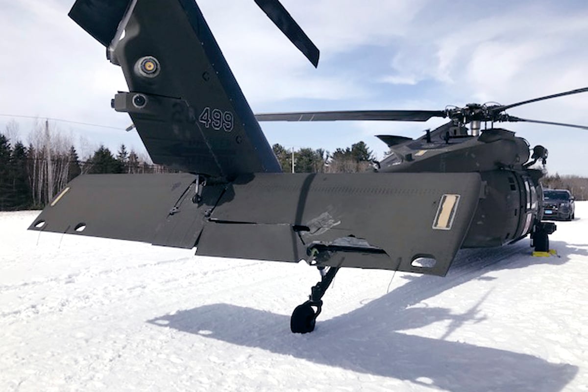 Snowmobiler who crashed into Black Hawk helicopter awarded $3 million