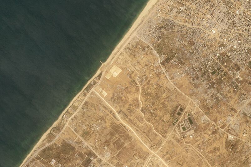 Here’s how the US-led humanitarian aid pier off Gaza will work