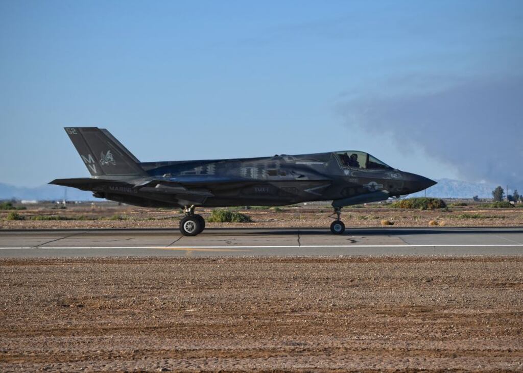 Air Force pilot who ejected from F-35B released from the hospital