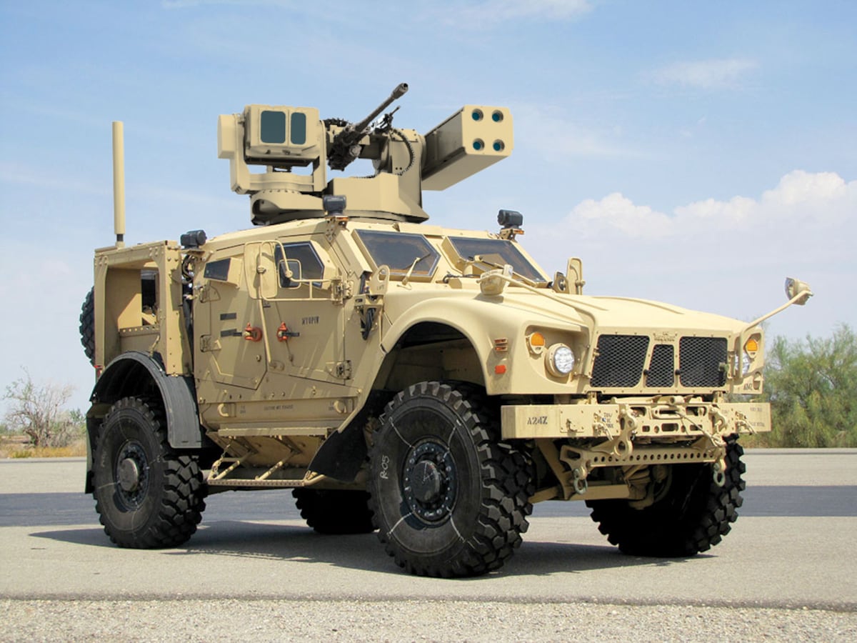 Army to test counter-drone MATV upgrade in combat next year