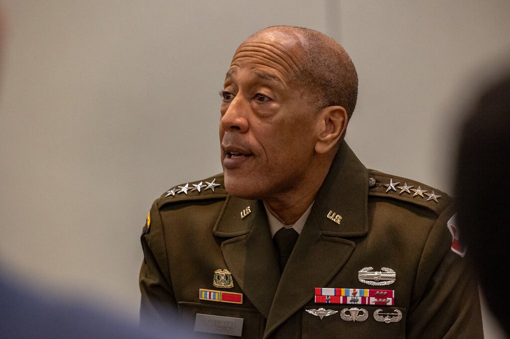 Army secretary fires four-star general for command board meddling