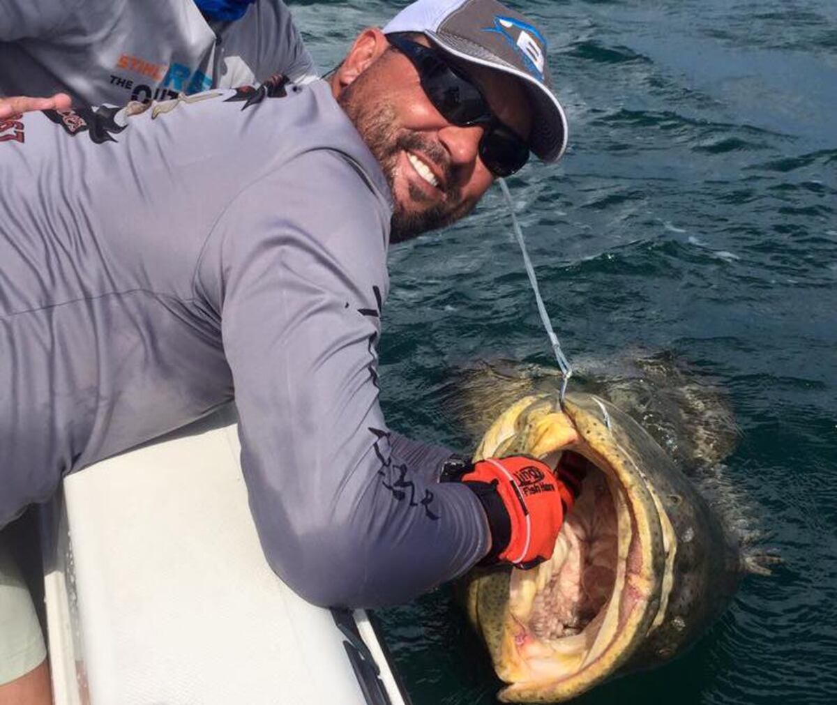 Fishing for monster grouper with an NCO-turned-charter skipper