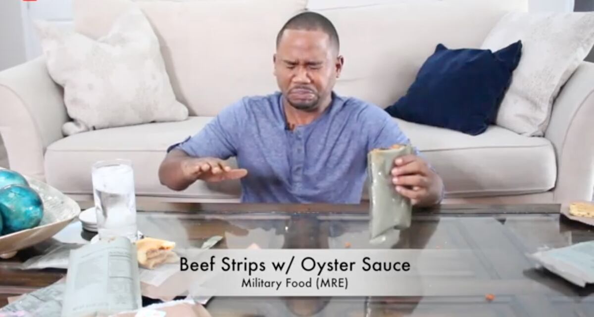 ‘That smells like death... expired death’ — man tries MREs for first time