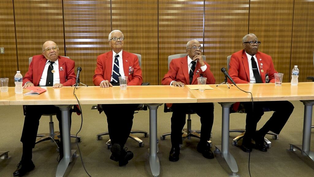 Tuskegee Airmen memorial shares Freeman Field Mutiny story that led to ...