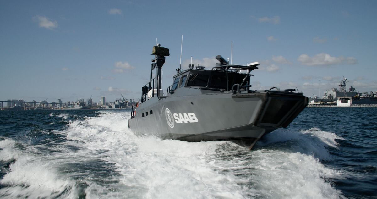 Saab unveils technology incubator using Enforcer 3 as test bed