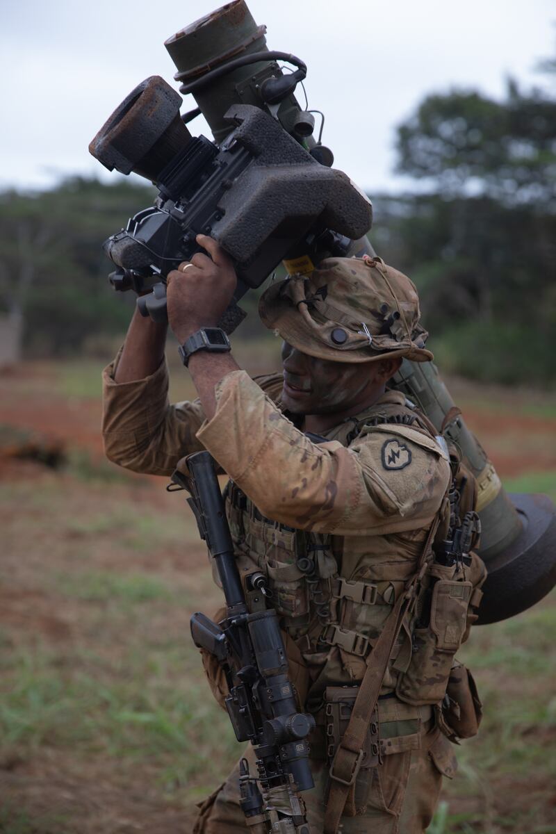 Soldiers practice island hopping, advanced tactics in Hawaii exercise