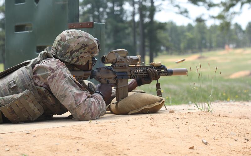 National Guard soldiers field-test Next Generation Squad Weapons