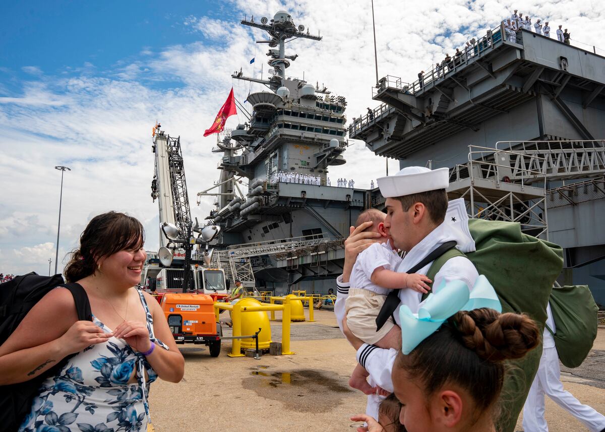 Carrier Harry S Truman concludes 9-month deployment to US 6th Fleet