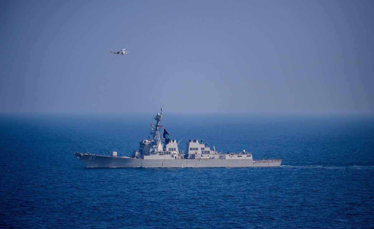 Destroyer USS Mason shoots down drone, anti-ship missile in Red Sea