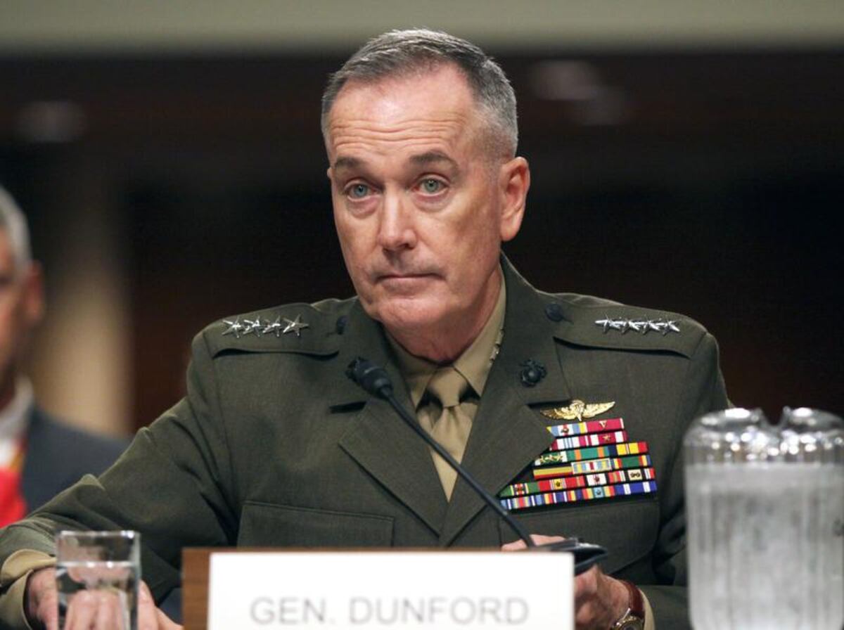 Dunford confirmed as 36th commandant of the Marine Corps