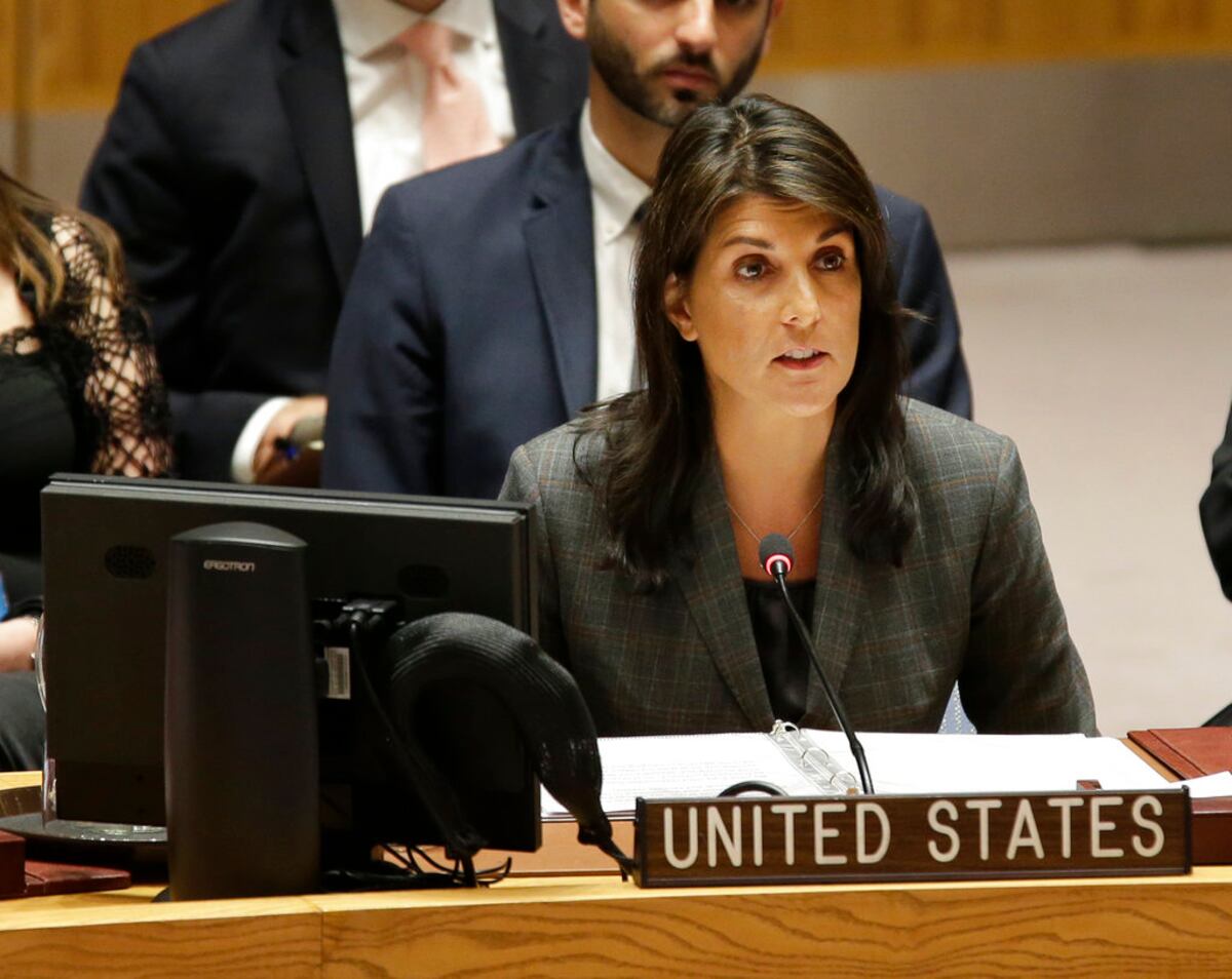 US will only pay 25 percent of UN peacekeeping from now on, Haley says
