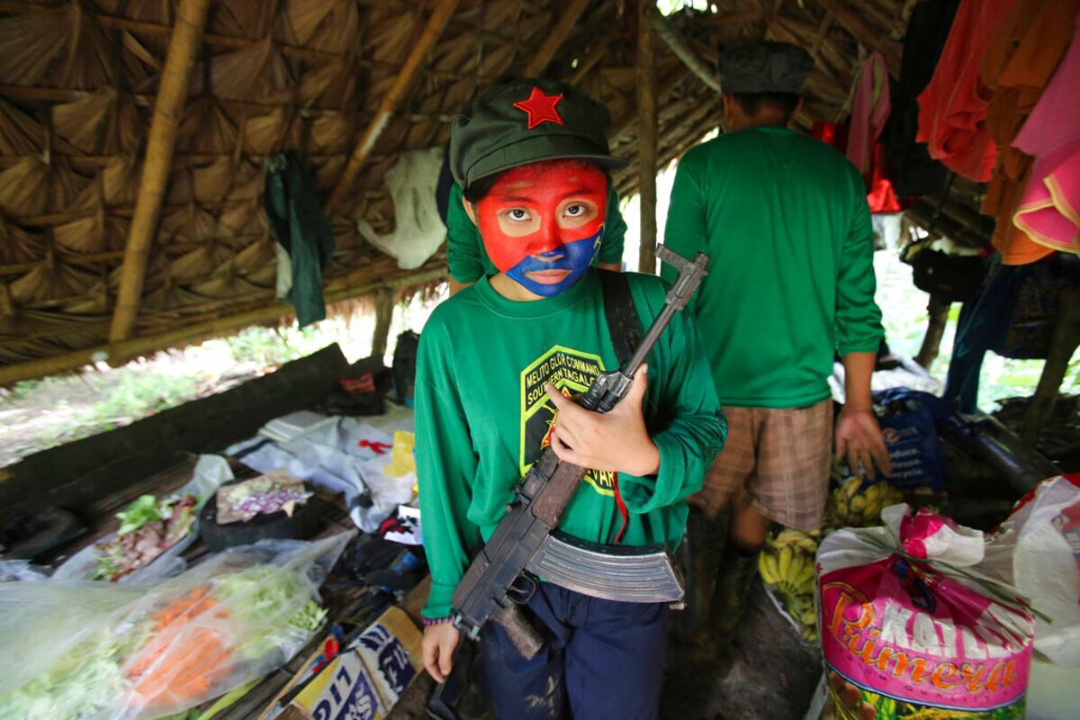 Here’s how communist guerrillas celebrated a half-century rebellion