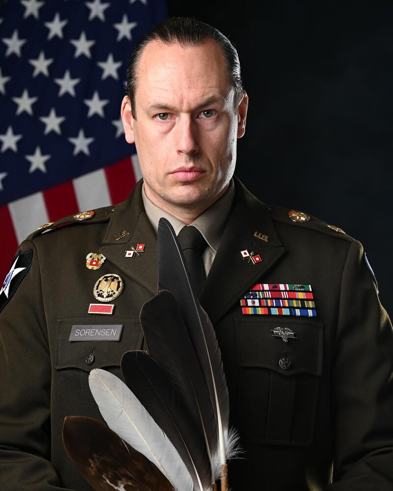 Soldier honors Native American heritage after religious accommodation