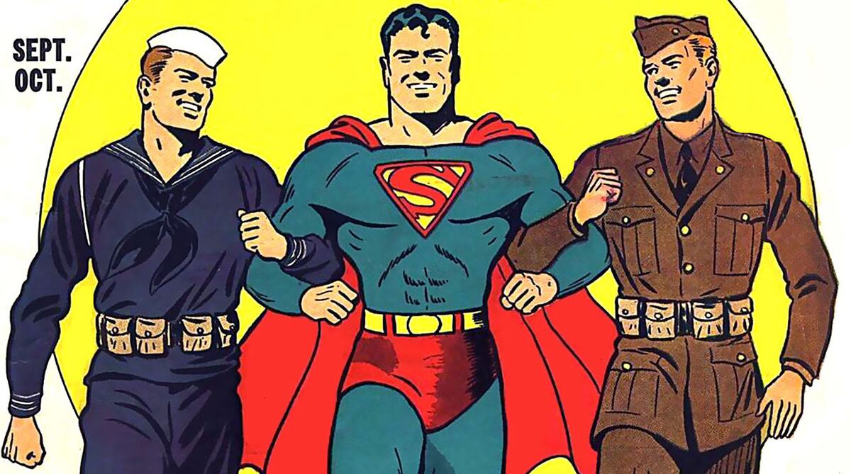 1943 Superman comic pits the Man of Steel against the military’s arch ...