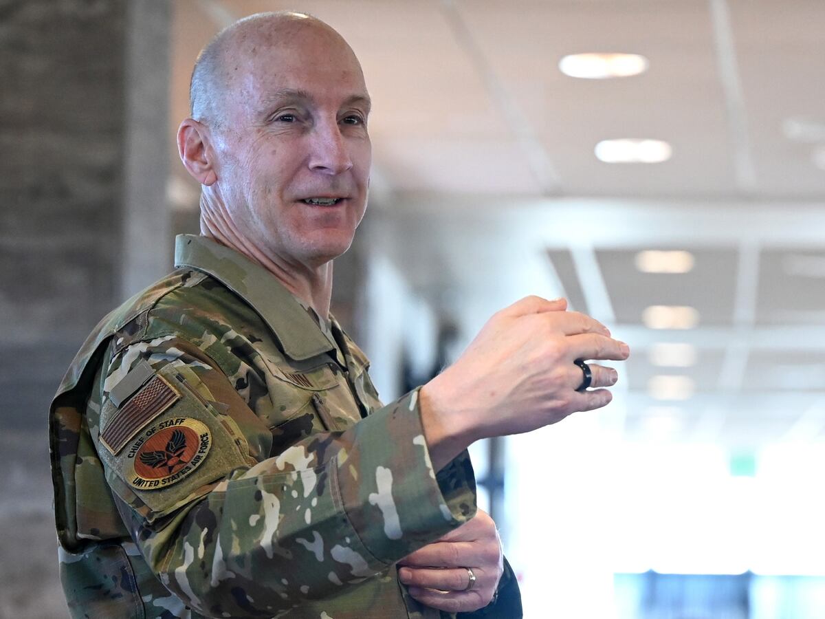 Air Force boss urges staying the course in first message to airmen