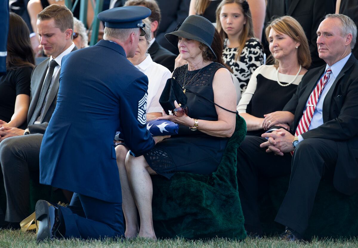 Chief Binnicker is buried at Arlington