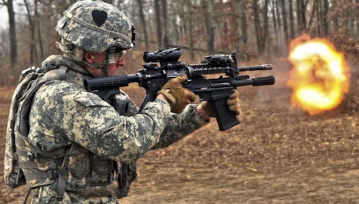 M26 MASS shotgun Issued to members of 101st Airborne Infantry Division
