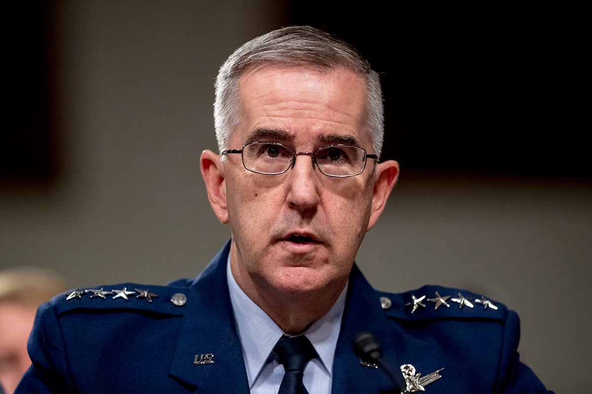 Officer accuses Air Force general of sexual misconduct