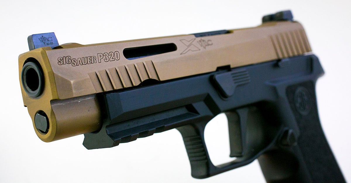 This 'custom' handgun from Sig makes a statement on (and off) the range