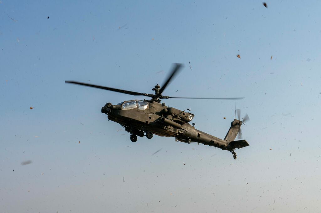 One killed, another injured in Apache helicopter crash in Alabama