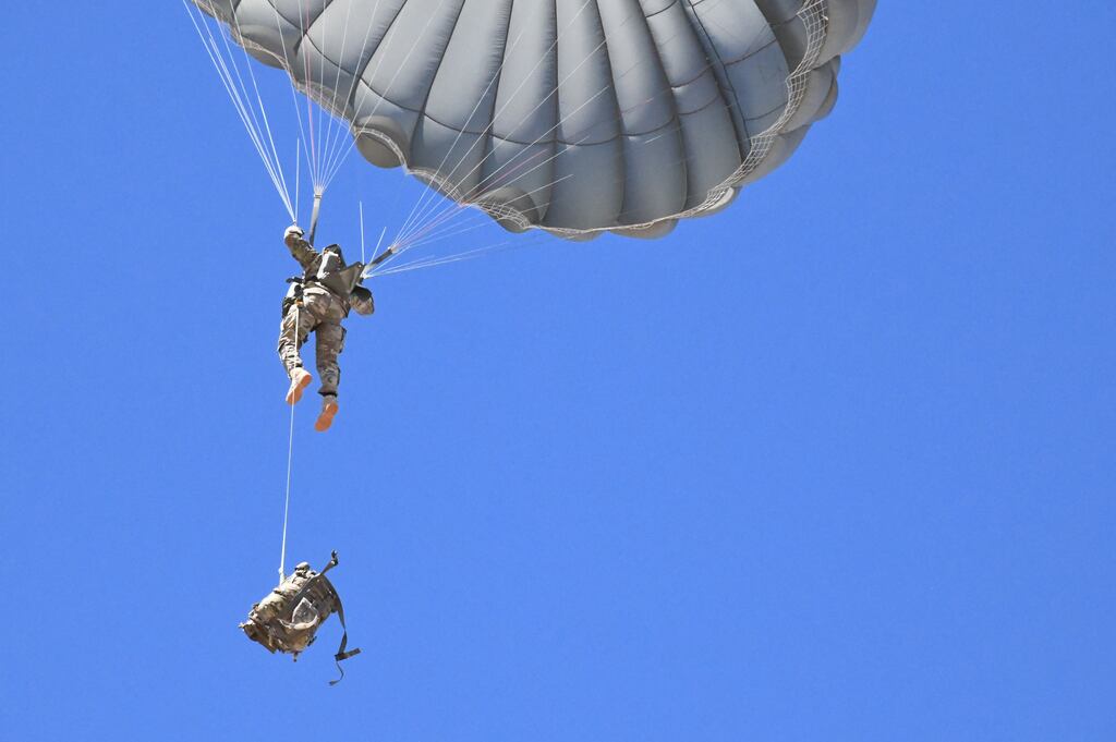 New ruck built for radio operators undergoes airborne testing