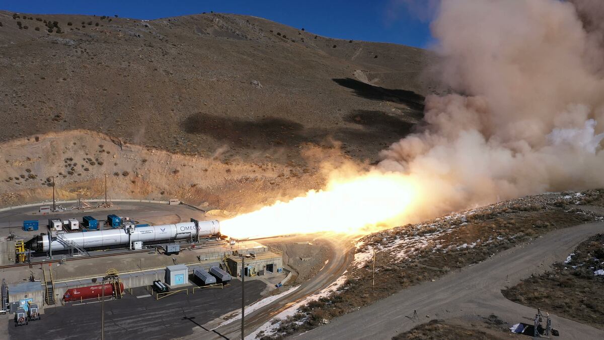 With static test complete, Northrop Grumman’s OmegA rocket is on track ...