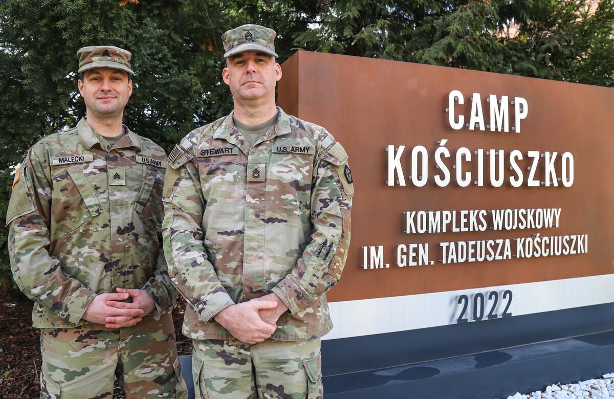 Soldiers receive first permanent duty station in Poland