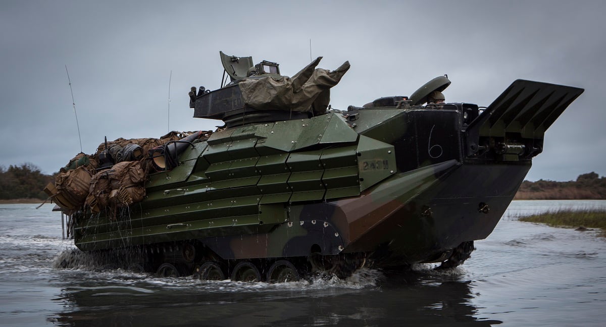 The AAV is not dead yet: The Corps wants new tracks to improve land and ...
