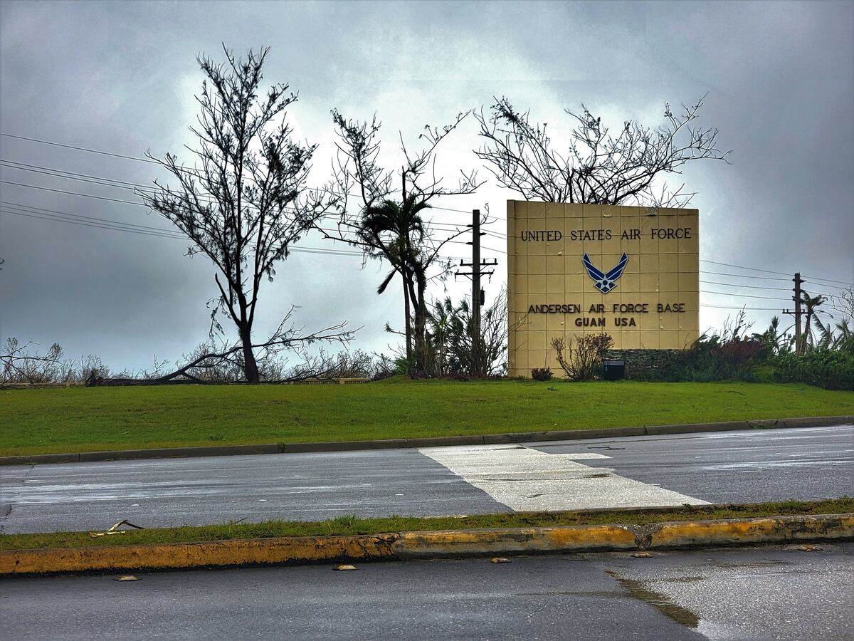 Military helps Guam after typhoon; Air Force and Navy pause PCS moves