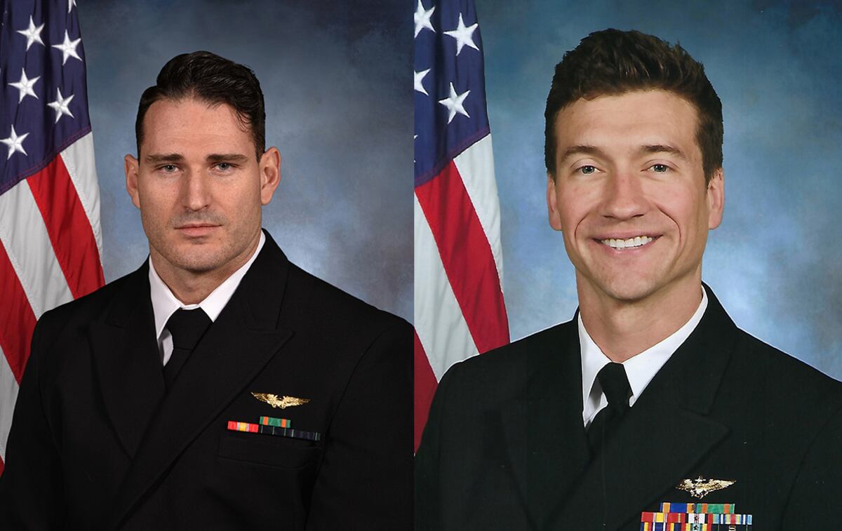 Navy identifies aviators killed in Super Hornet crash